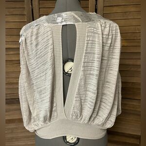 Free People | Sweaters | Free People Textured Cream Shrug | Poshmark